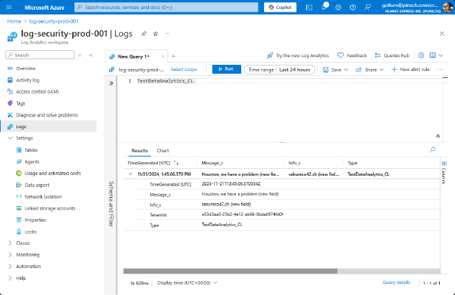 Remap column names in Data Collection Rules (DCR) · sekureco42