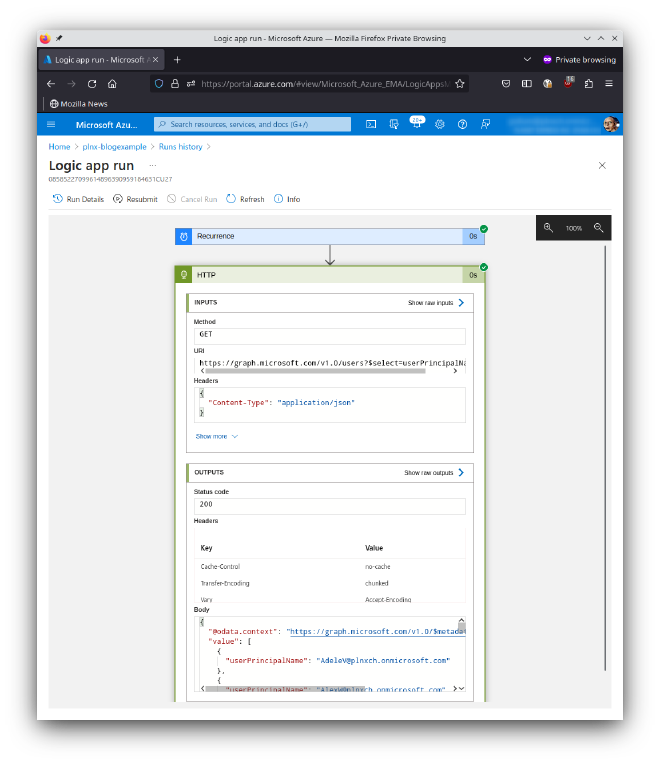 Graph API with Logic App · sekureco42